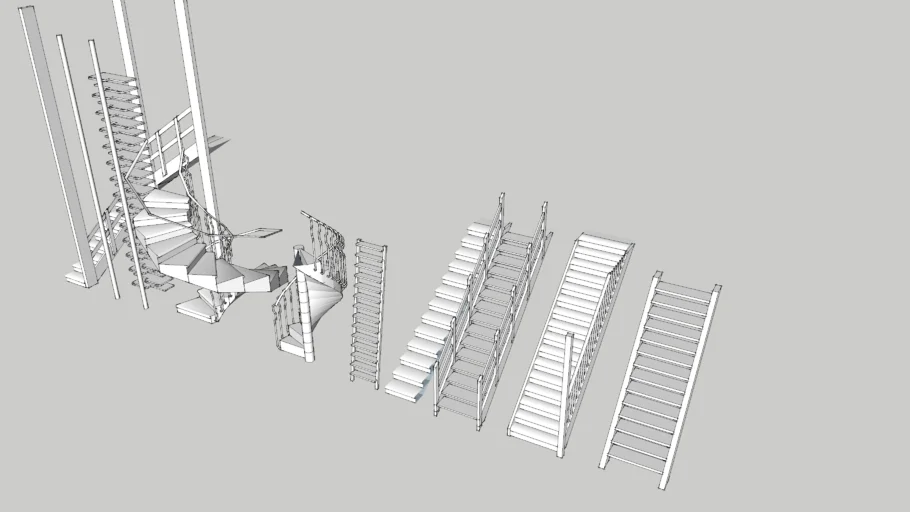 Stairs | 3D Warehouse