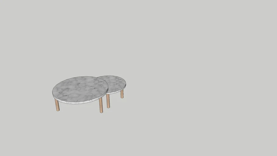 stone coffee table | 3D Warehouse