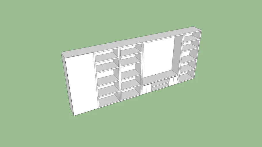 mueble tele | 3D Warehouse