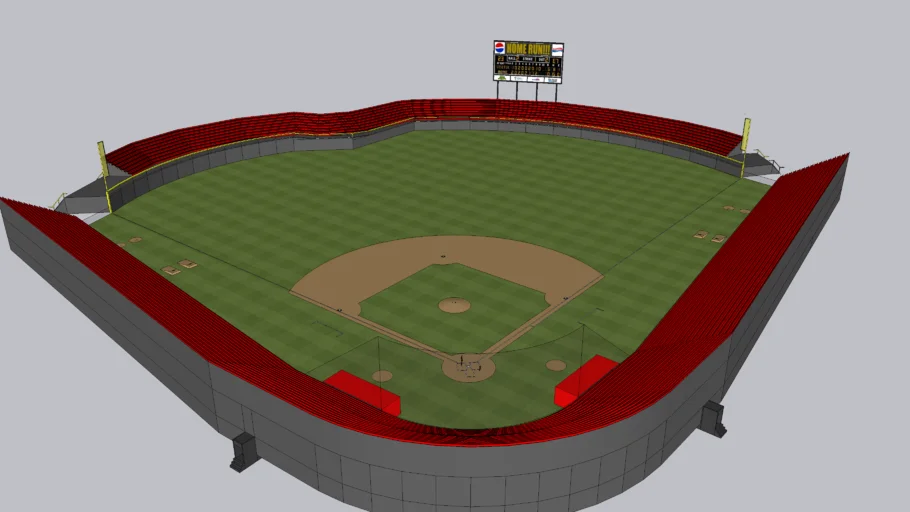 Baseball diamond | 3D Warehouse