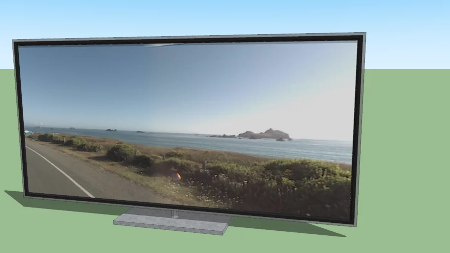 Samsung 51'' Ultra Slim TV | 3D Warehouse