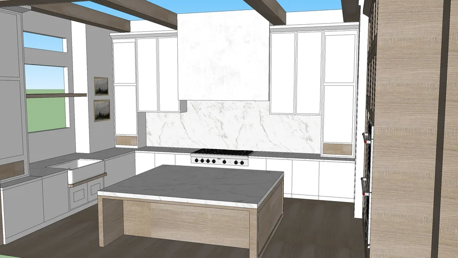 Emilys First Draft of Kitchen | 3D Warehouse