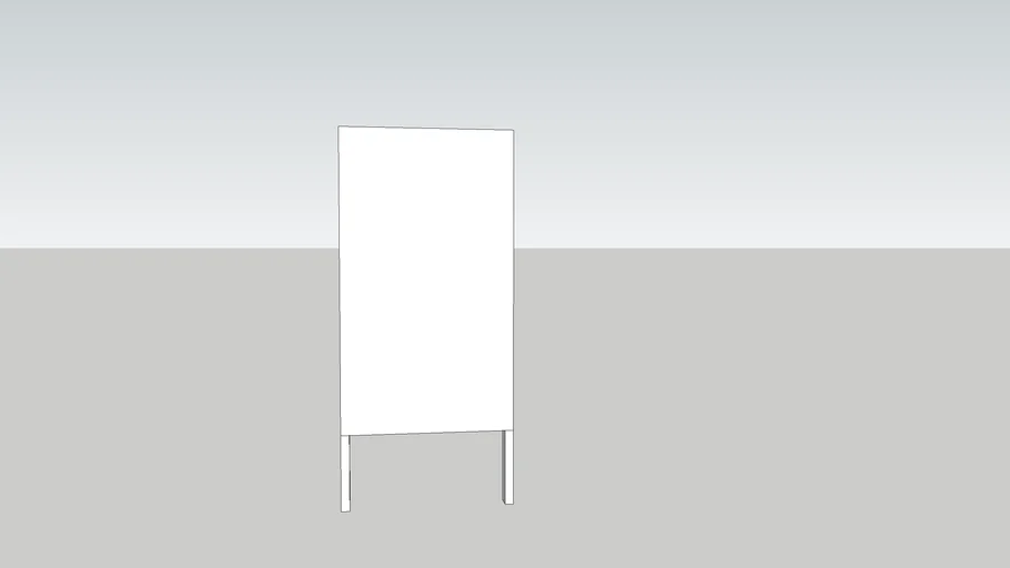 Standard Welcome Sign | 3D Warehouse