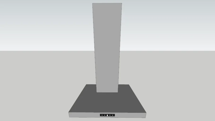 cooker hood 900 mm | 3D Warehouse