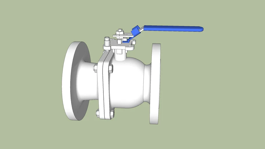 kick ball valve 3' | 3D Warehouse