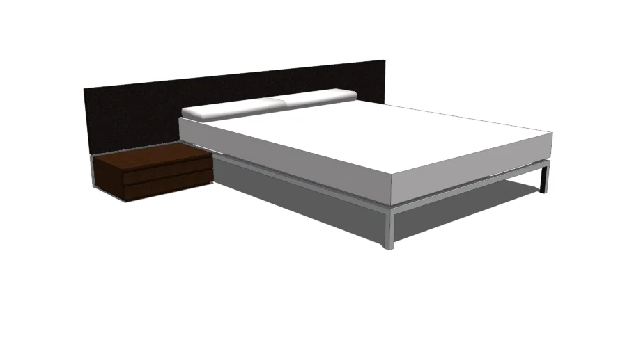 Cama Doble CC | 3D Warehouse