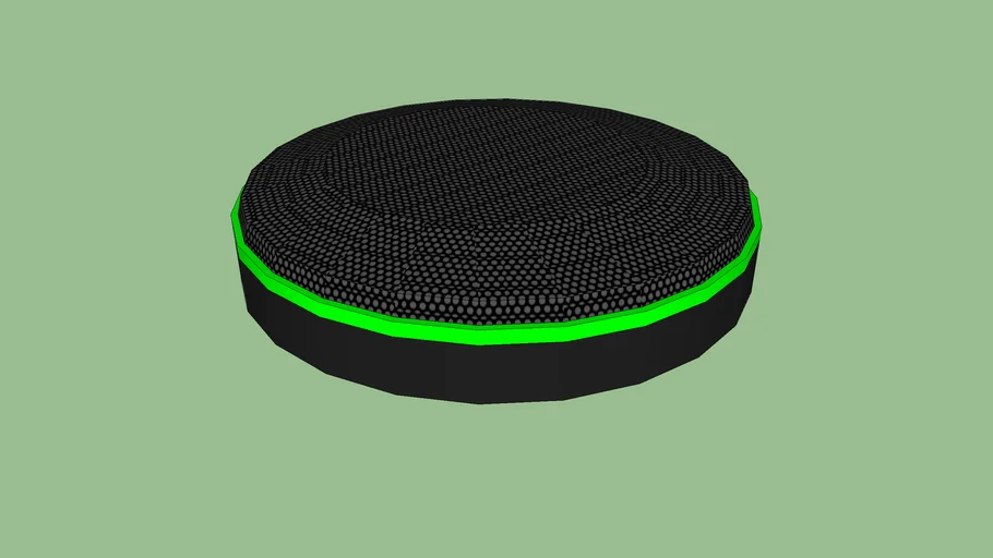 Biamp TCM-X Table Mic Black | 3D Warehouse