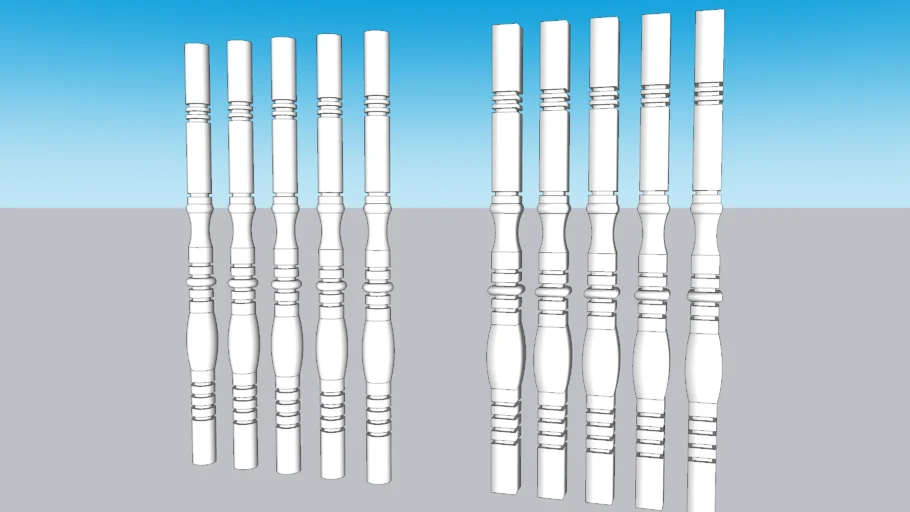 baluster | 3D Warehouse