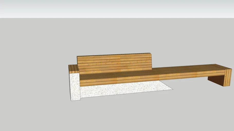 Bench | 3D Warehouse