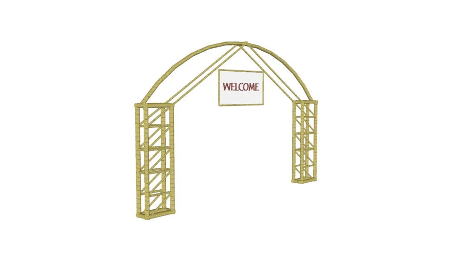 bamboo arch | 3D Warehouse