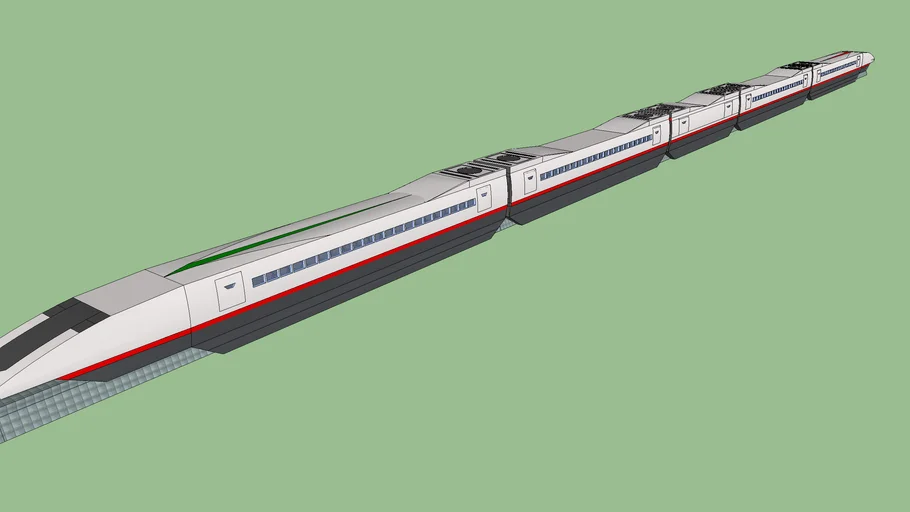 Maglev Train Set Configuration 1 | 3D Warehouse