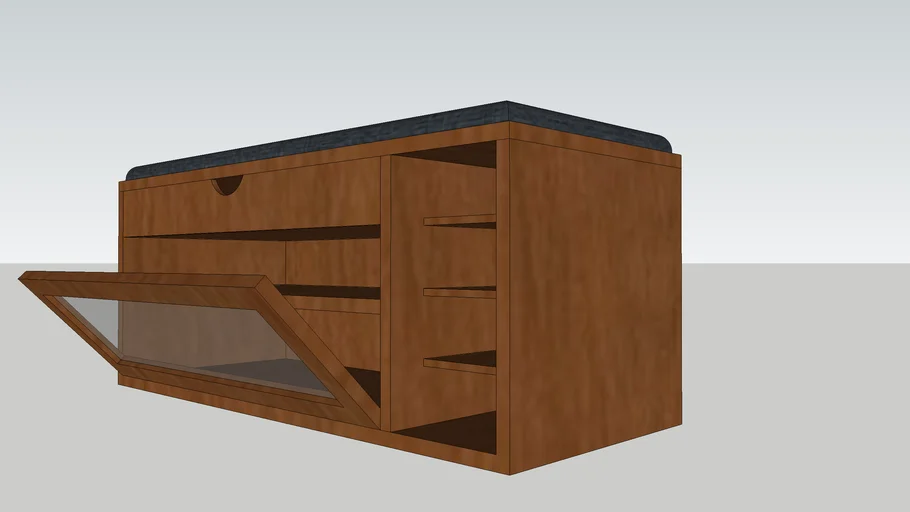 rak sepatu | 3D Warehouse