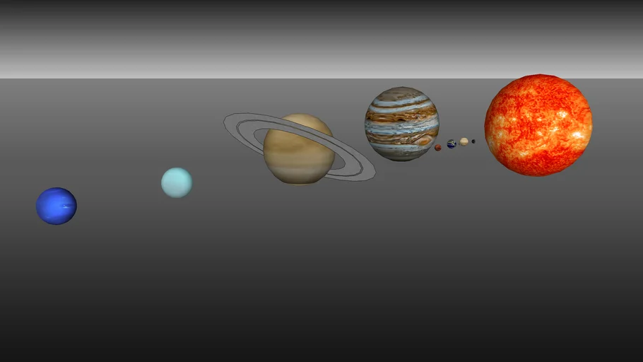Solar System | 3D Warehouse