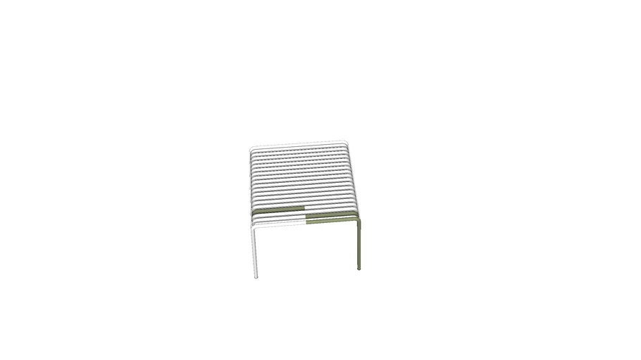 Hay Palisade Table | 3D Warehouse