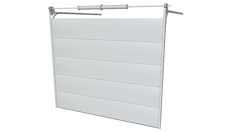 AMARR 2741 Polyurethane Insulated Steel Sectional Door | 3D Warehouse