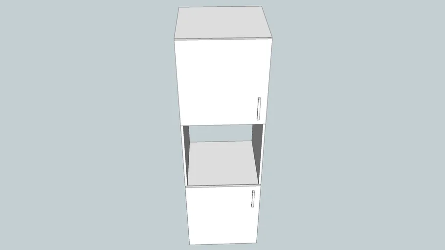 Hight Cupboard for integrated | 3D Warehouse