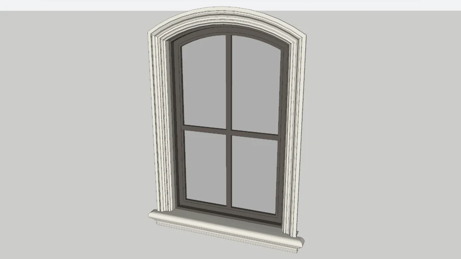 Arched Window | 3D Warehouse