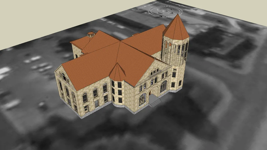 Stewart Hall | 3D Warehouse