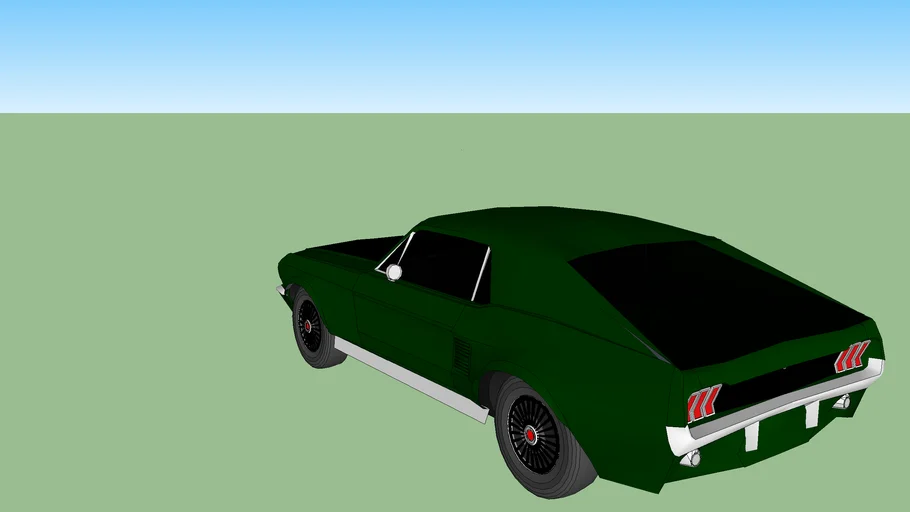 old skool mustang new skool! | 3D Warehouse