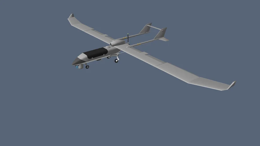 UAV+A50+LONG+RANGE+SURVEILANCE+PROTOTYPE | 3D Warehouse