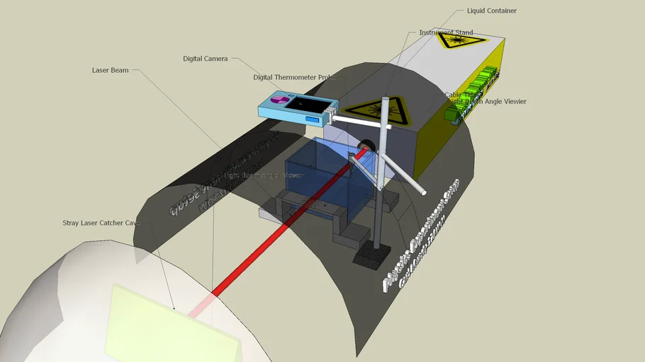 Physics Experiment Setup | 3D Warehouse