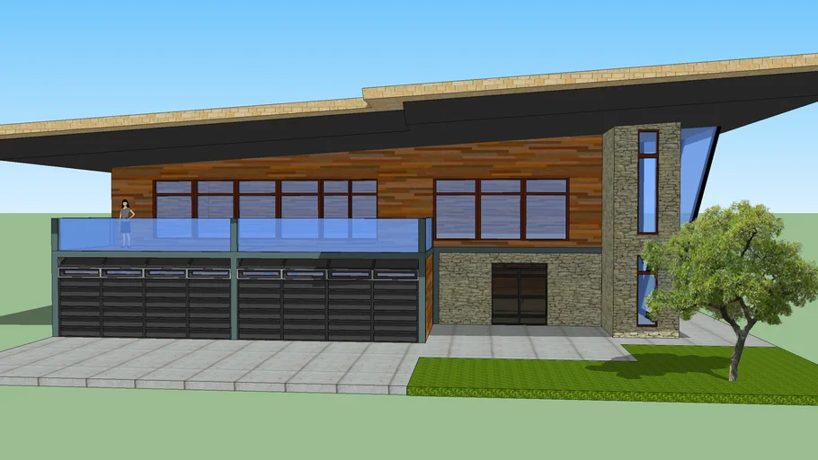 Modern Cabin | 3D Warehouse