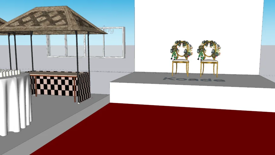 bunga hiasan | 3D Warehouse