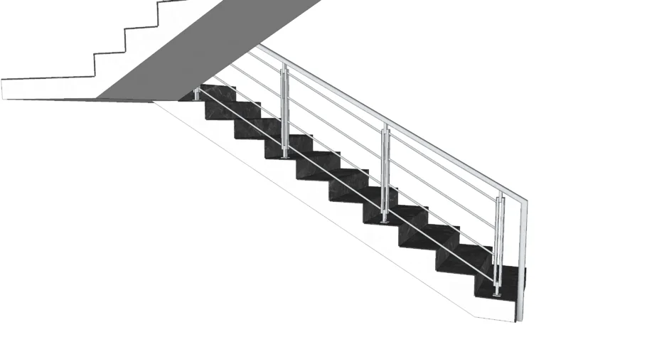 Railing tangga 2 | 3D Warehouse