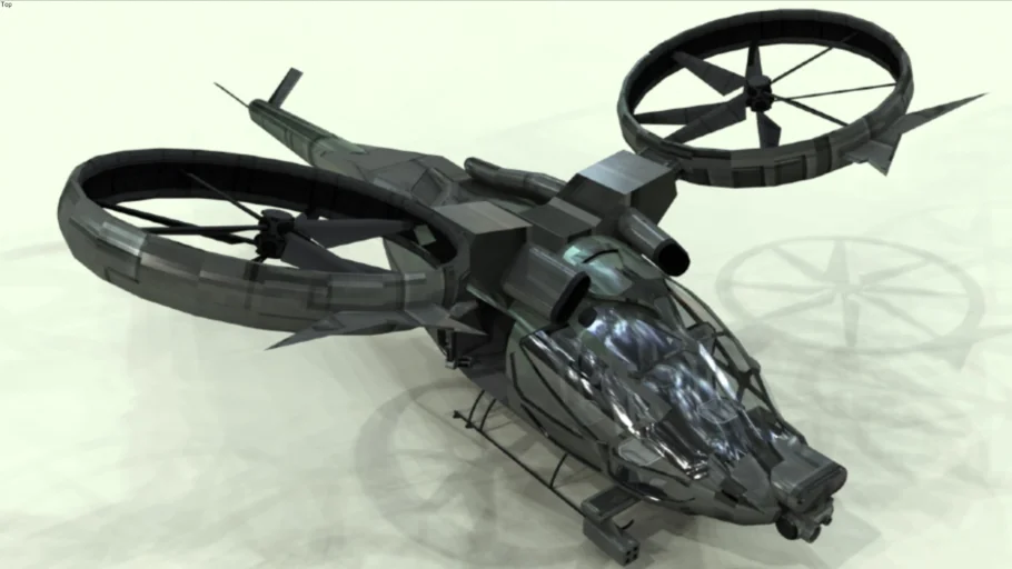 twin rotored dropship from the movie avatar | 3D Warehouse