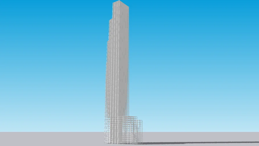 2 WTC design 3 (abandoned idea) | 3D Warehouse