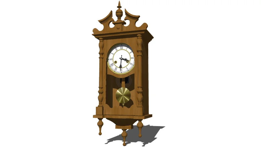 Relógio de pêndulo / Pendulum clock | 3D Warehouse