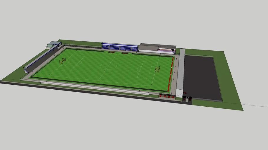 Football Ground | 3D Warehouse