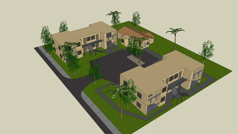 Apartment Complex | 3D Warehouse