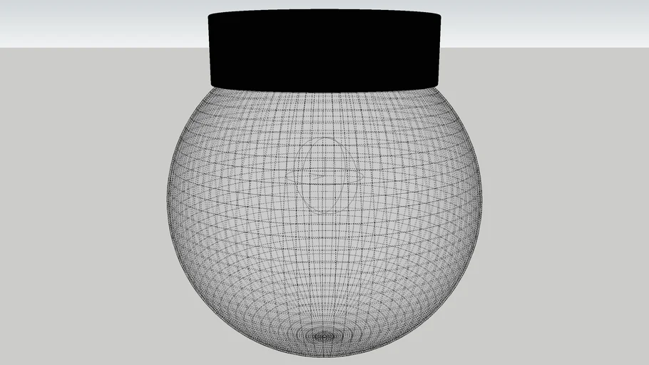 Round ceiling lighting fixture | 3D Warehouse