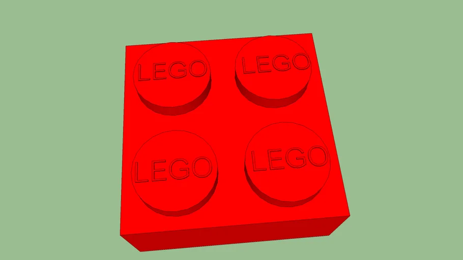 Lego cube | 3D Warehouse