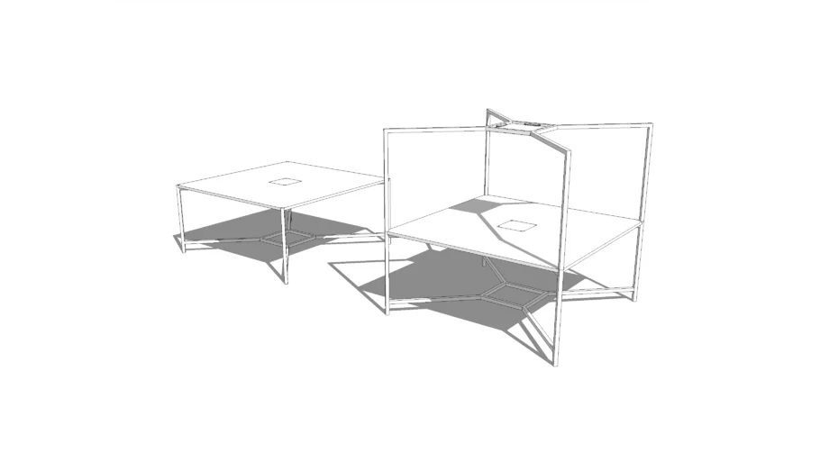 Fantoni HUB table | 3D Warehouse
