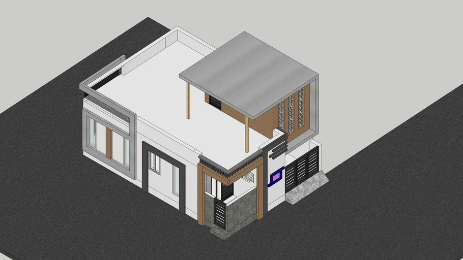 SINGLE STORY HOUSE | 3D Warehouse