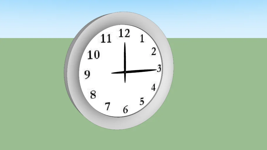 clock | 3D Warehouse