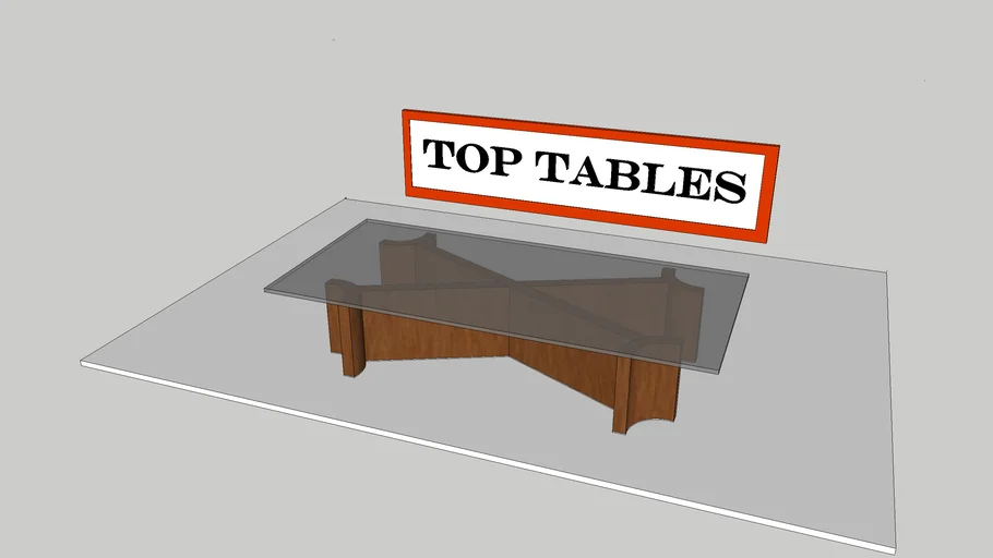 Handcraft coffee table | 3D Warehouse
