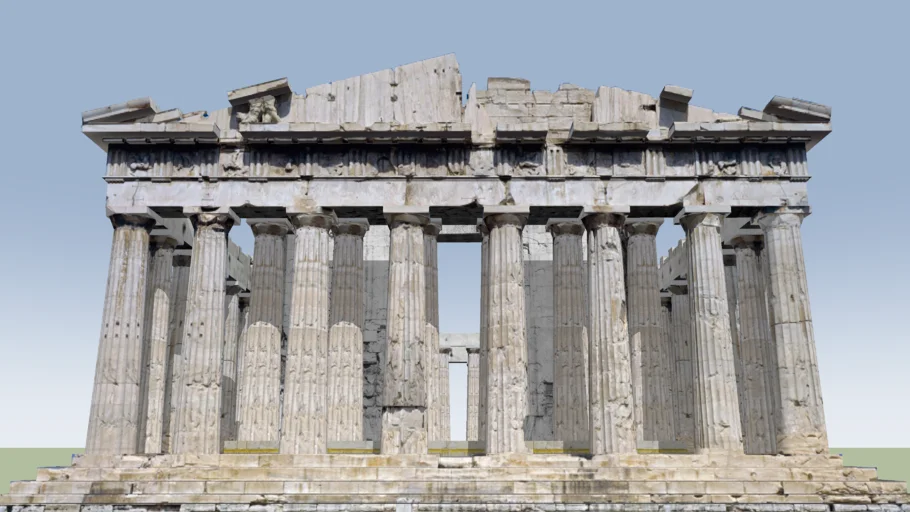 Parthenon- Acropolis, Greece | 3D Warehouse