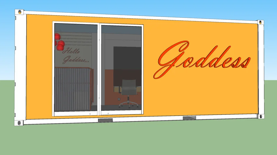 CONTAINER SALON | 3D Warehouse