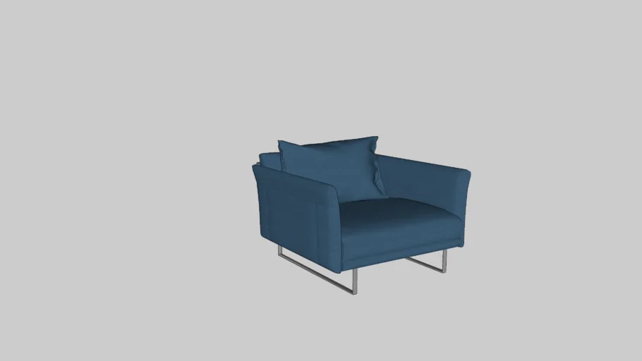 single seater sofa | 3D Warehouse