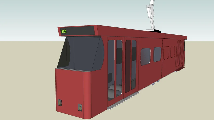 Tram | 3D Warehouse