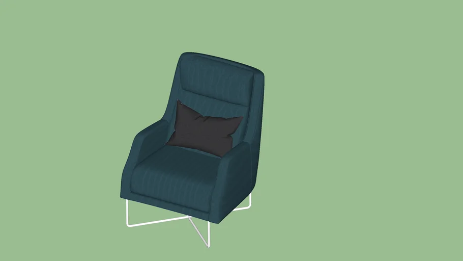 Scan Design ScanDesign accent chair Essex | 3D Warehouse