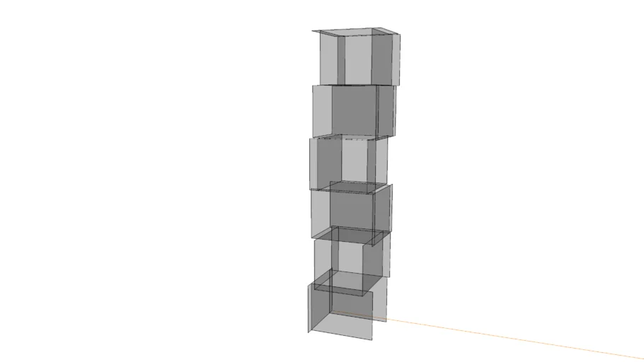 Fragile display cabinet Sinople | 3D Warehouse