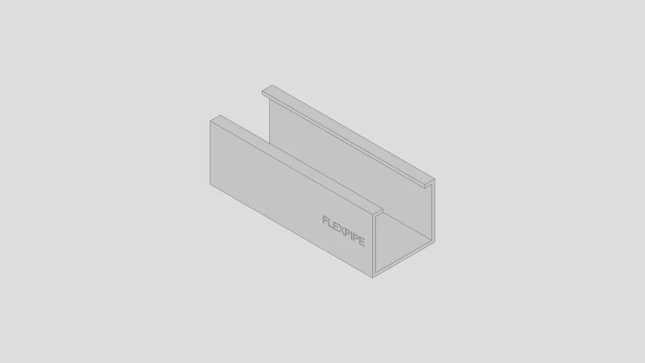 R40-TC : Track connector steel zinc | 3D Warehouse