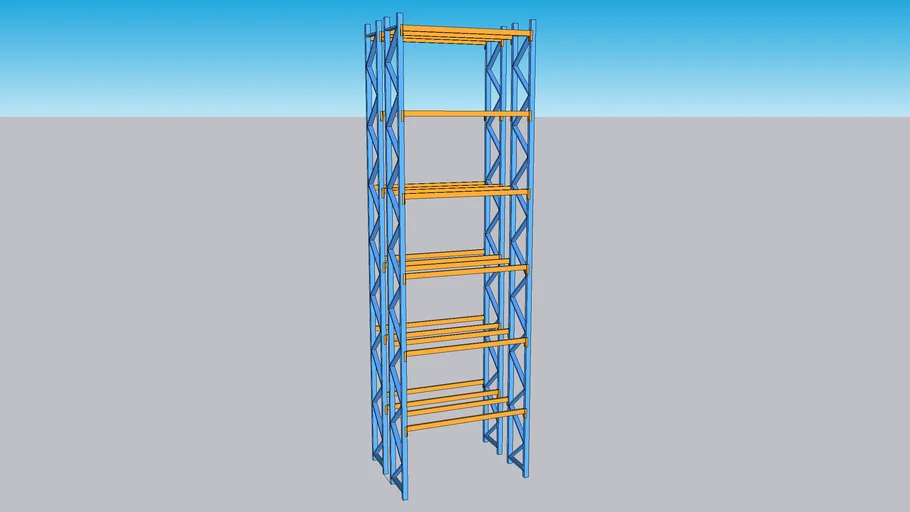 Pallet Rack | 3D Warehouse