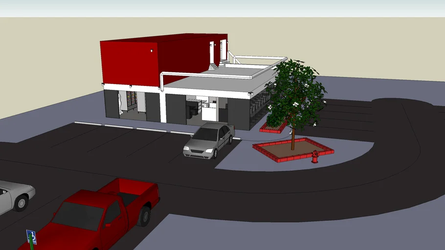 Modern shop V2 | 3D Warehouse