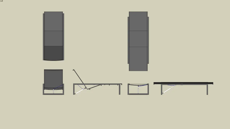 lounger | 3D Warehouse