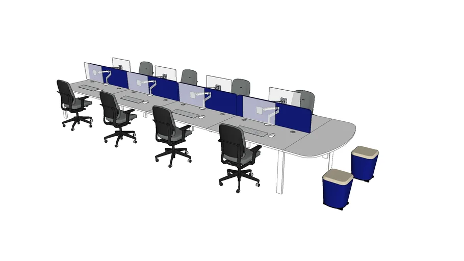 Freeway Bench 03 | 3D Warehouse